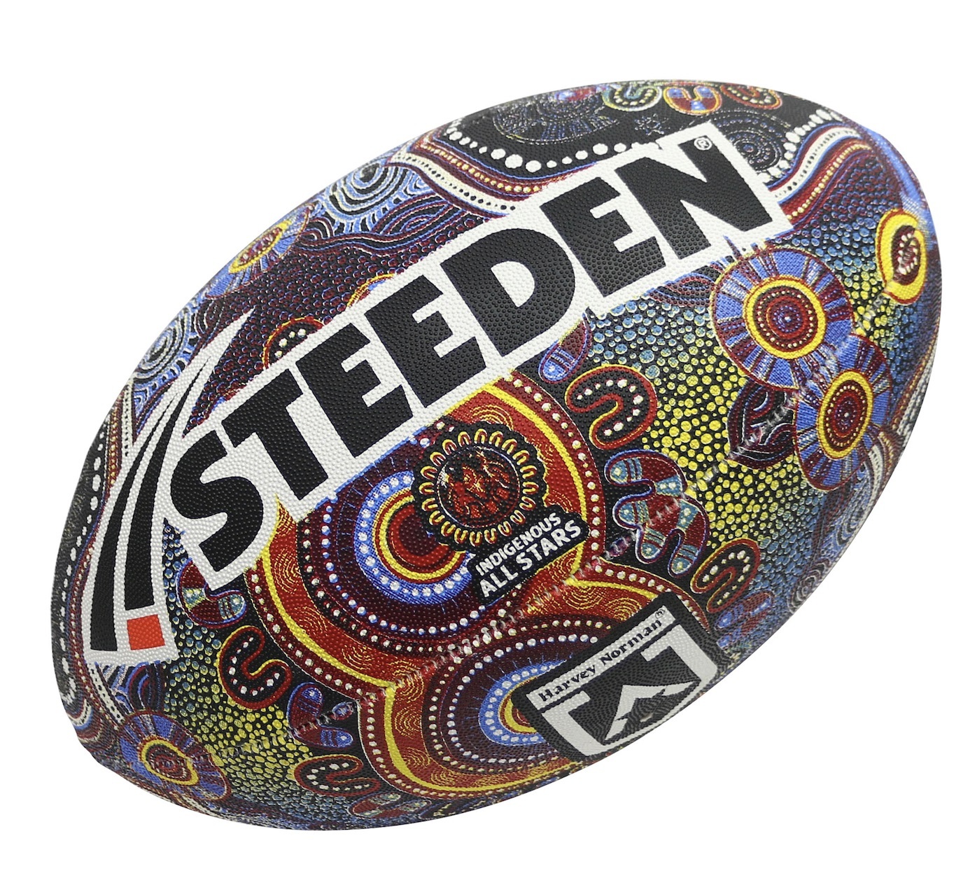 Indigenous All Stars NRL Steeden Rugby League Football Size 5! New Design