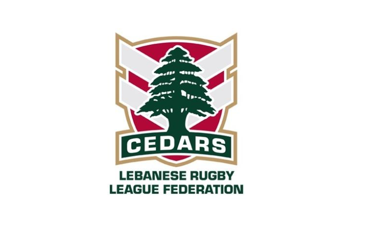 Rugby League Lebanon Lebanese Cedars RLWC Logo Flag (60 cm x 90 cm ...
