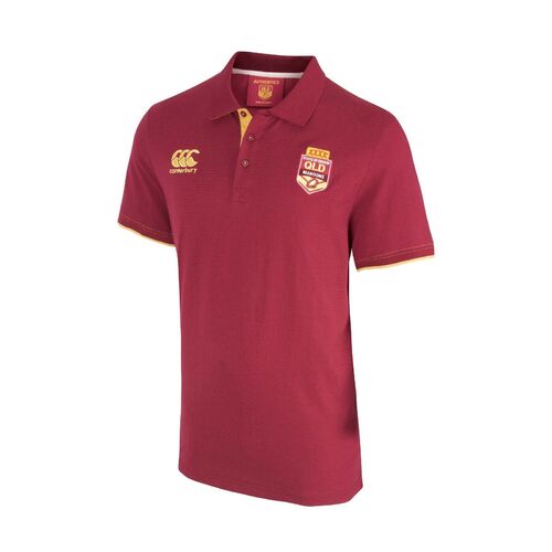 QLD Maroons State Of Origin CCC Maroons Army Polo Shirt Sizes S-3XL! T7 ...